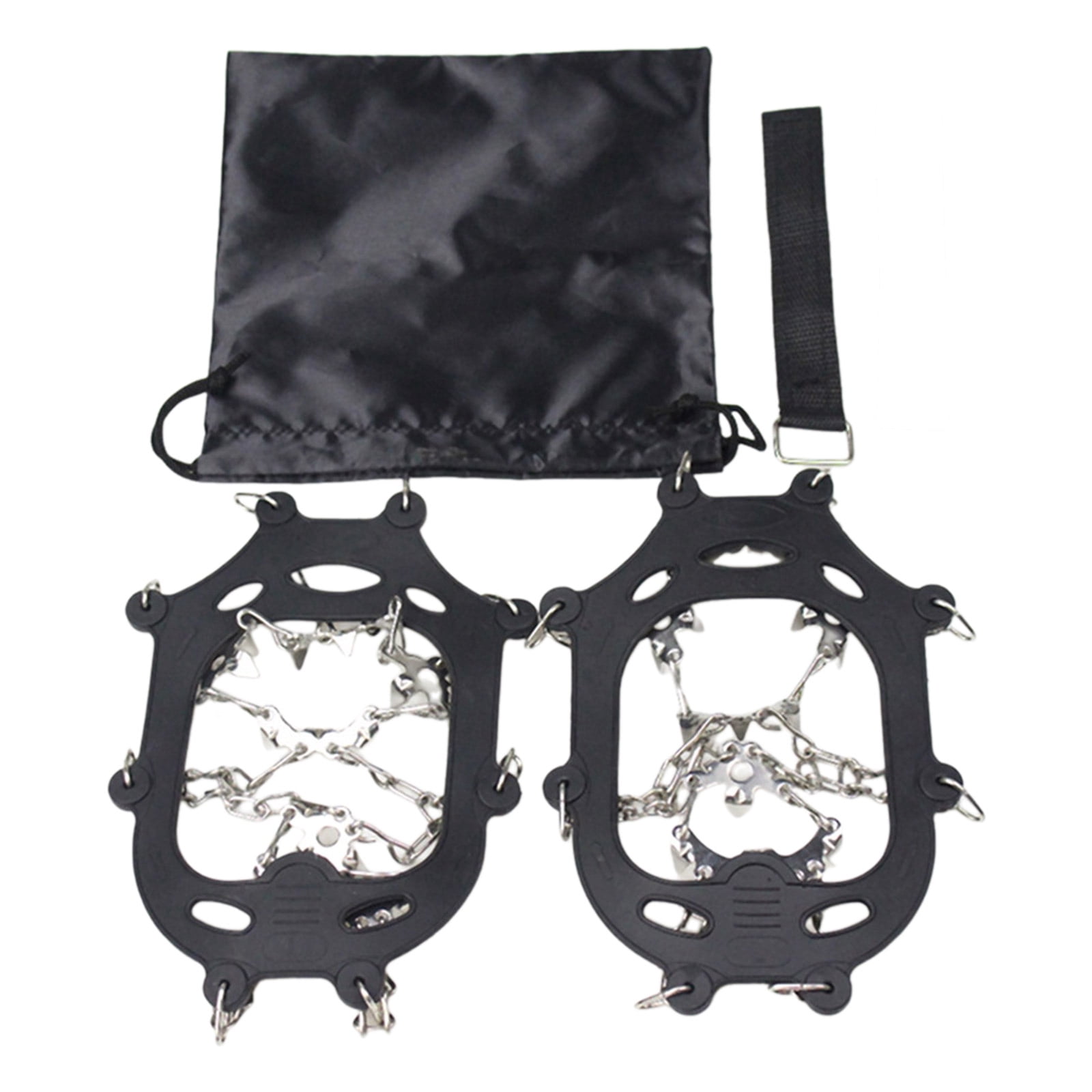 23 Spikes Snow Ice Grips Fit Bootshoes For Adults Hiking Walking On