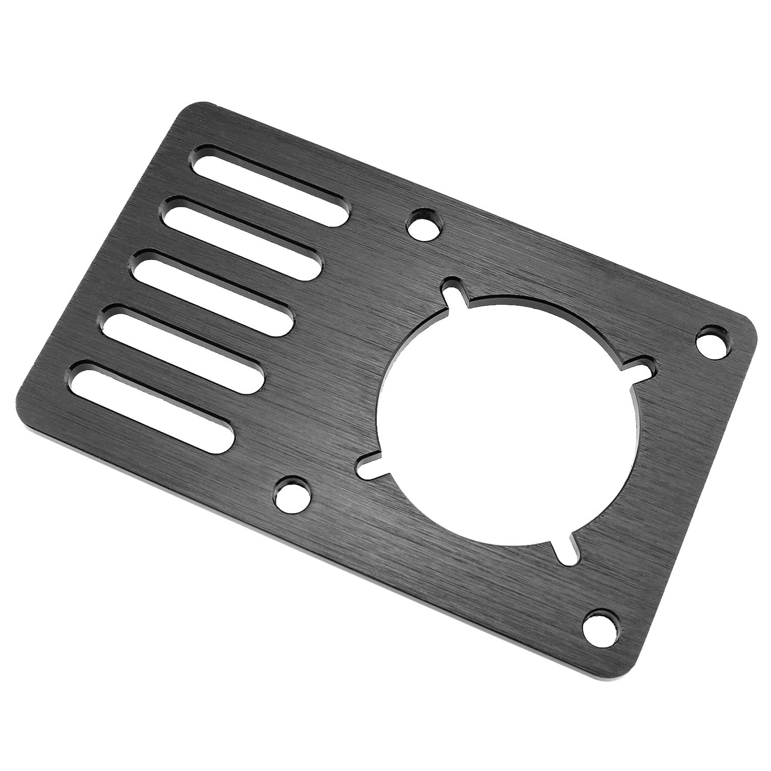23 Stepper Motor Mounting Plate 9.6x5.9x0.3cm Black 3D Printer Motor ...