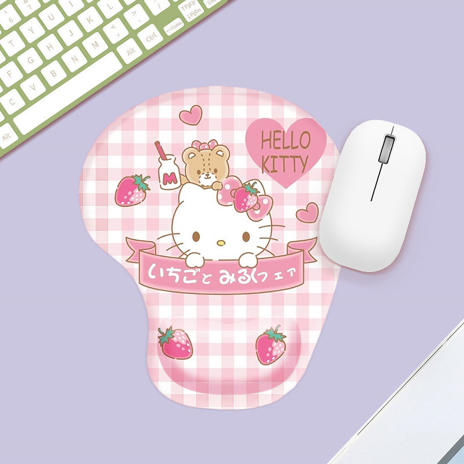 23 Styles Hello Kitty Cute Mouse Pad Wrist Protection Ergonomic Gaming ...
