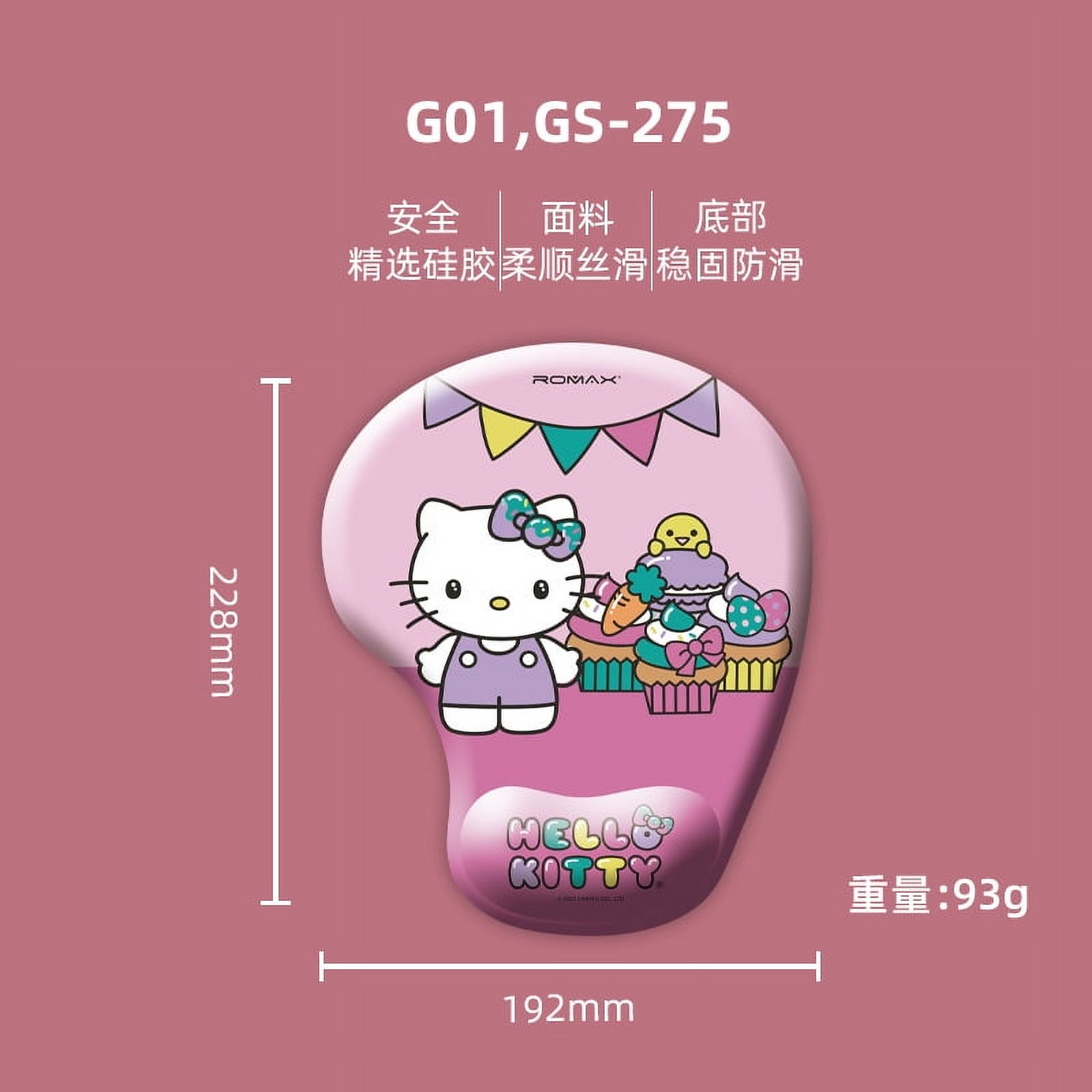 23 Styles Hello Kitty Cute Mouse Pad Wrist Protection Ergonomic Gaming ...