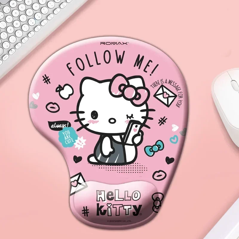 23 Styles Sanrio Hello Kitty Cute Mouse Pad Wrist Protection Ergonomic ...