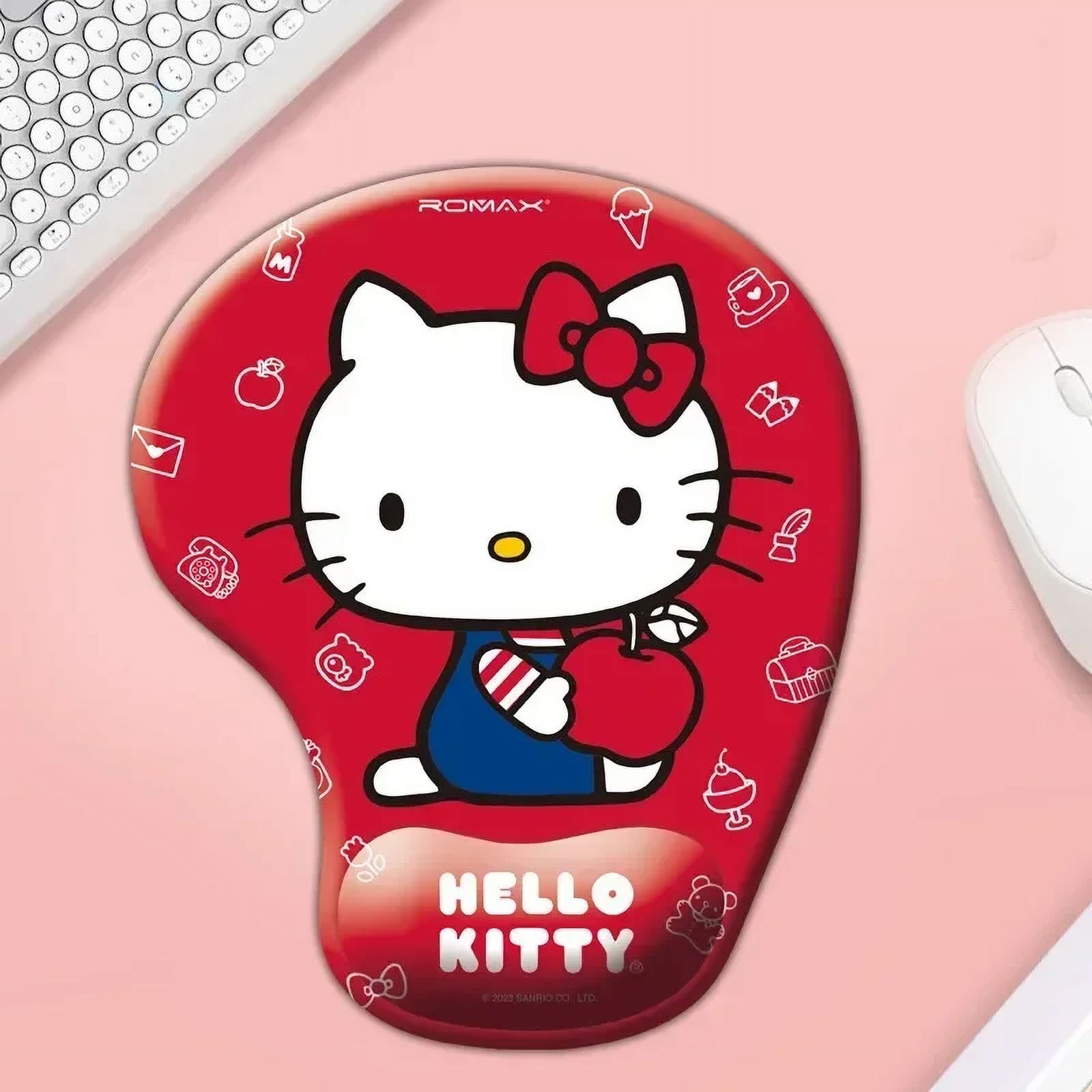 23 Styles Sanrio Hello Kitty Cute Mouse Pad Wrist Protection Ergonomic ...