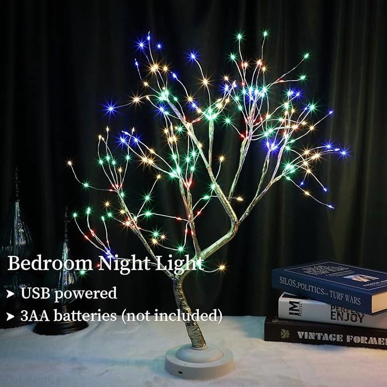 23''Tree Light with 225 LED Copper Wire String Lights, DIY Artificial ...
