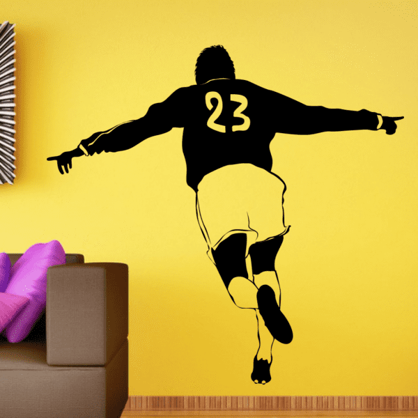 23 Victory Player Football Soccer Star Sketch Fashion Wedding Decor ...