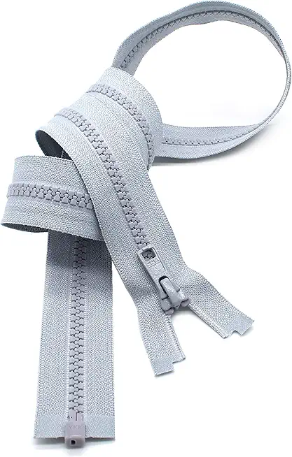 23" Vislon Zipper ~ YKK #5 Molded Plastic Sport Zipper ~ Separating ...