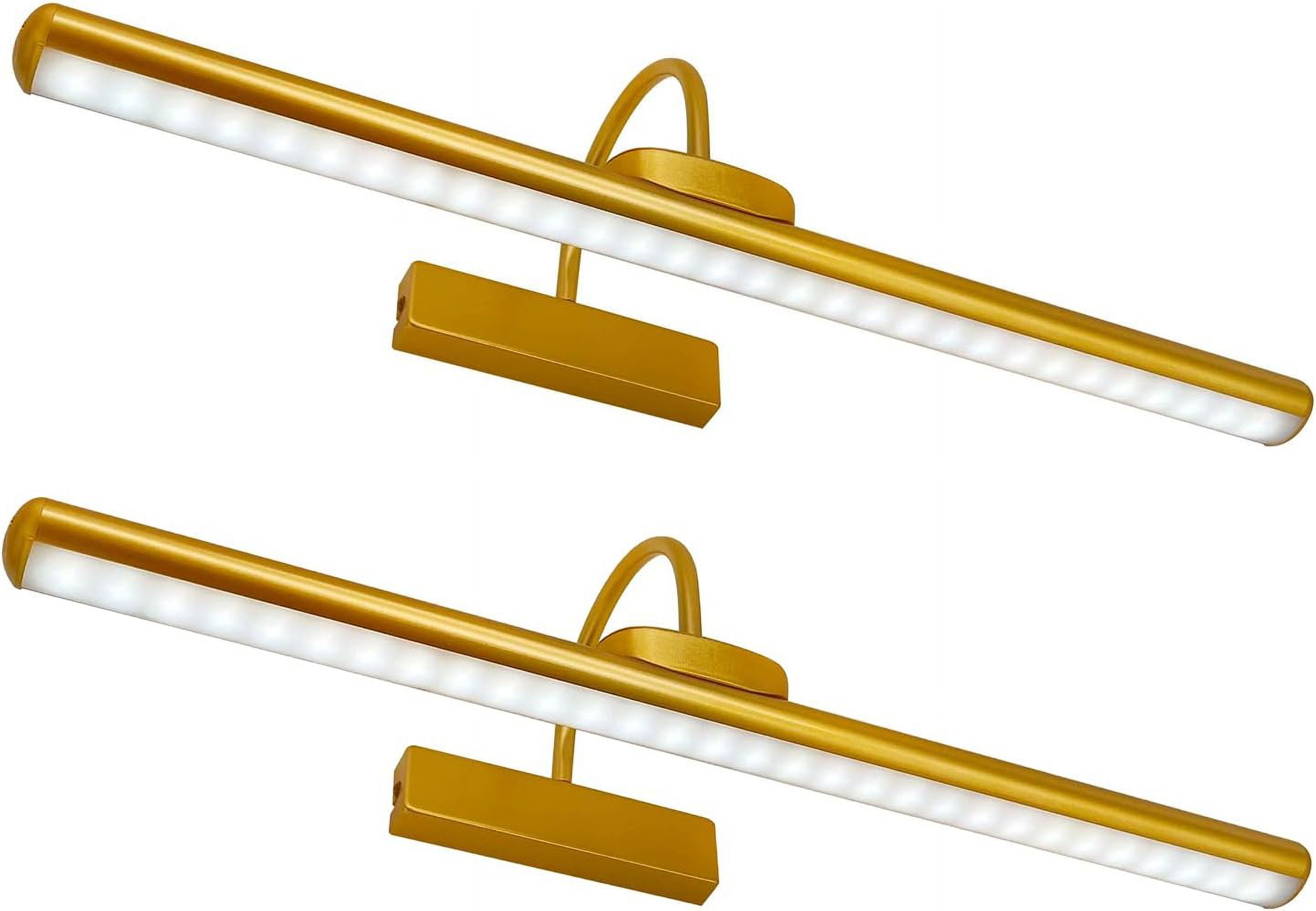 23" Wireless Picture Lights, Rechargeable Battery Art Display Light ...