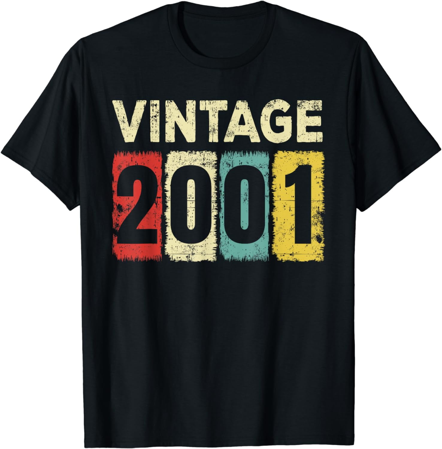 23 Year Old Birthday Vintage 2001 23rd Birthday T-Shirt - Walmart.com