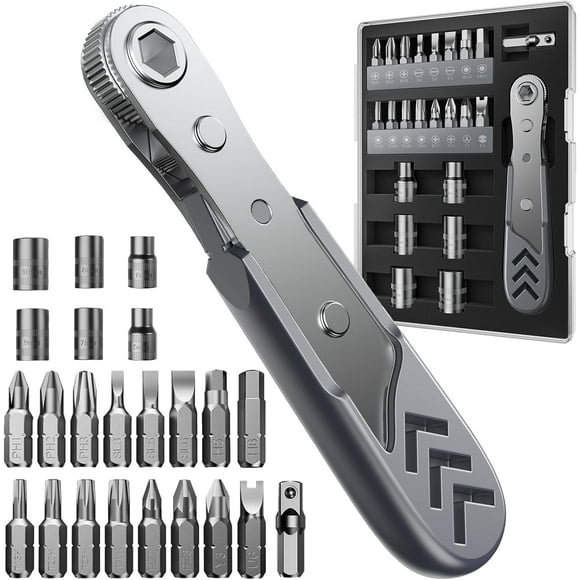 Ratcheting Right Angle Screwdriver