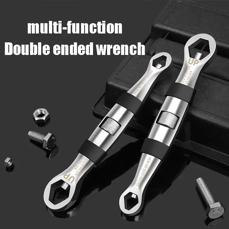 23 in 1 Universal Wrench Dual Head Metric Imperial Adjustable Wrench ...