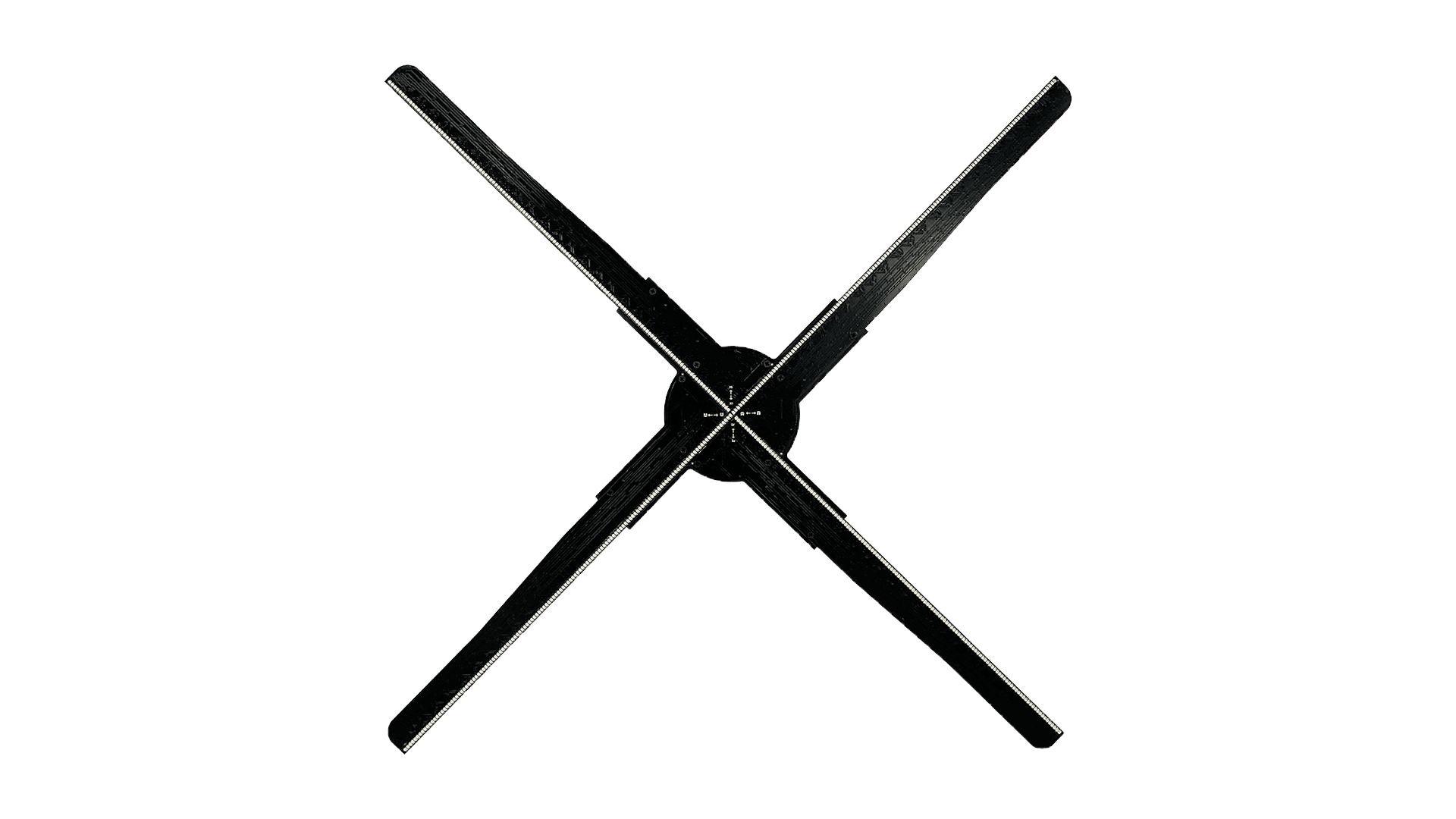 23 in. Commercial 3d Projection Rotary Screen Screenless Display ...