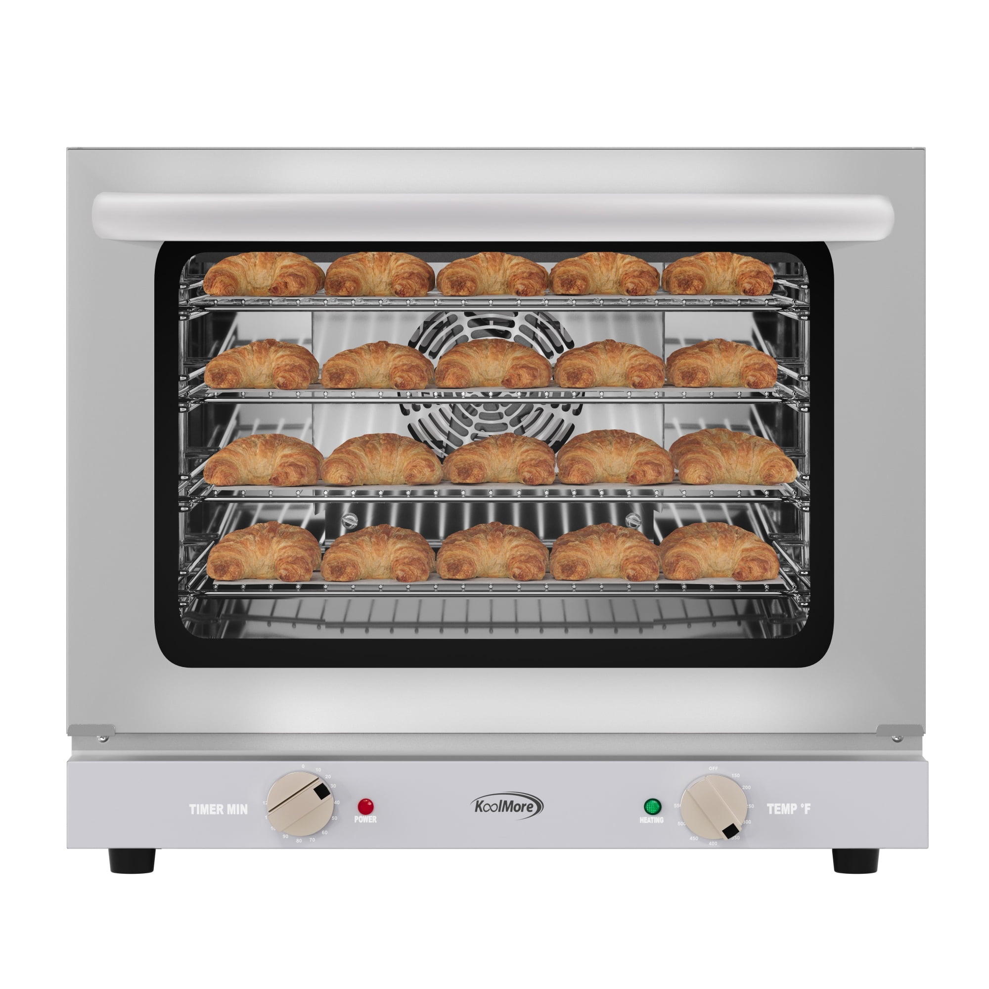 23 in. Countertop Convection Oven for Half-Size Pans with 4 Racks and ...
