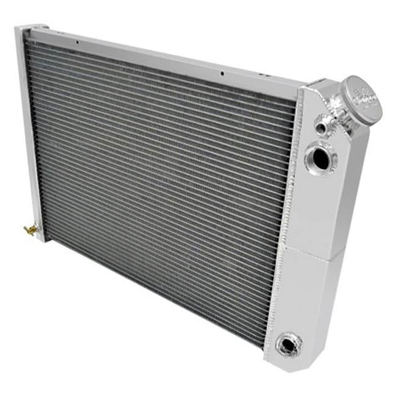 23 in. Dual Pass LS Conversion All-Aluminum Engine Coolant Radiator for ...