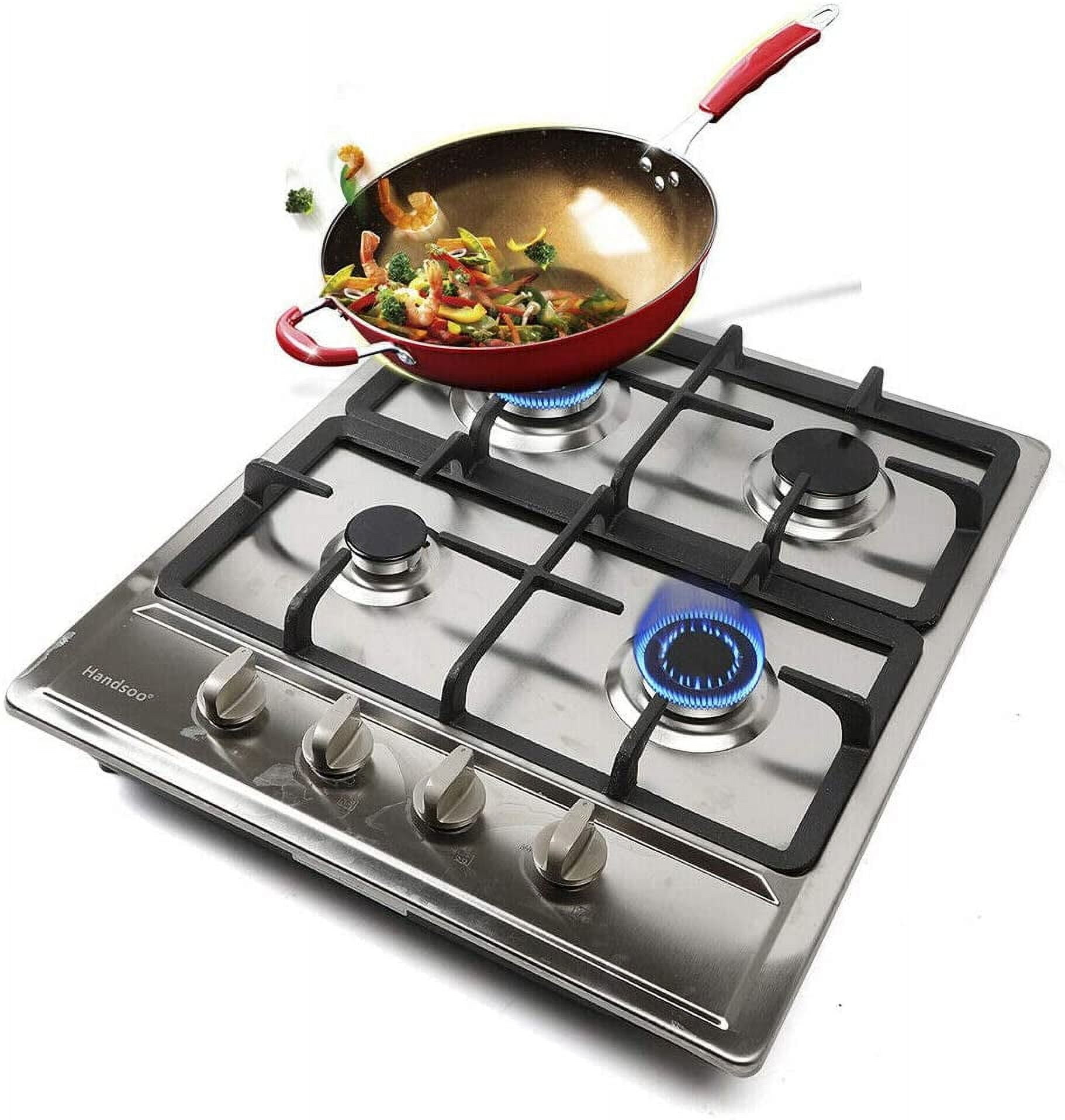 23 inch NG/LPG Convertible Natural Gas Propane Cooktops, High Power ...