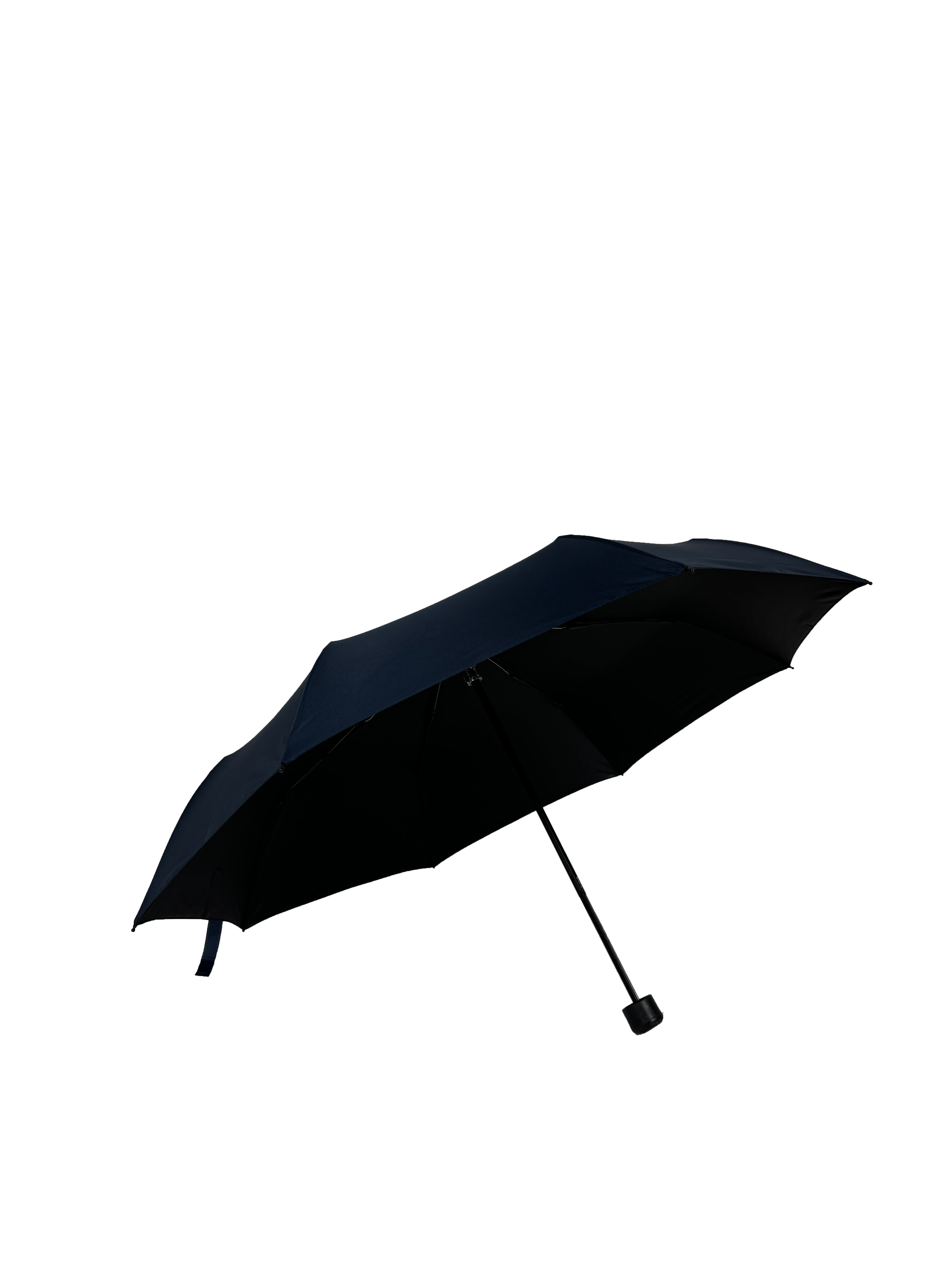 23 inch automatic folding umbrella, 24 bone double keel black rubber ...