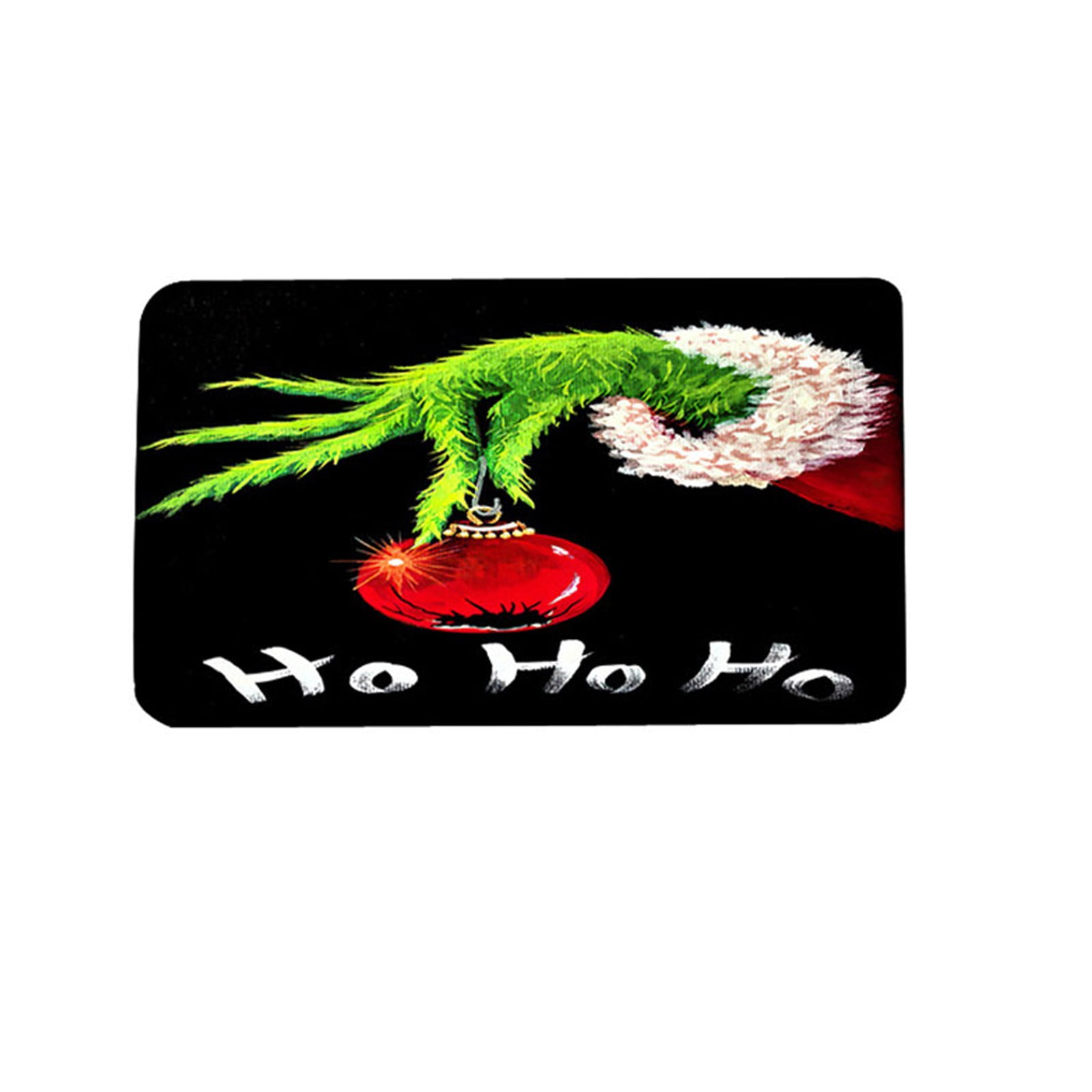 23 inch grinch Christmas Floor Rugs, Non Slip Soft Washable Kitchen Mat ...