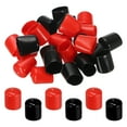 23 mm Round Rubber End Caps, Vinyl Bolt Cover Caps Flexible Screw ...