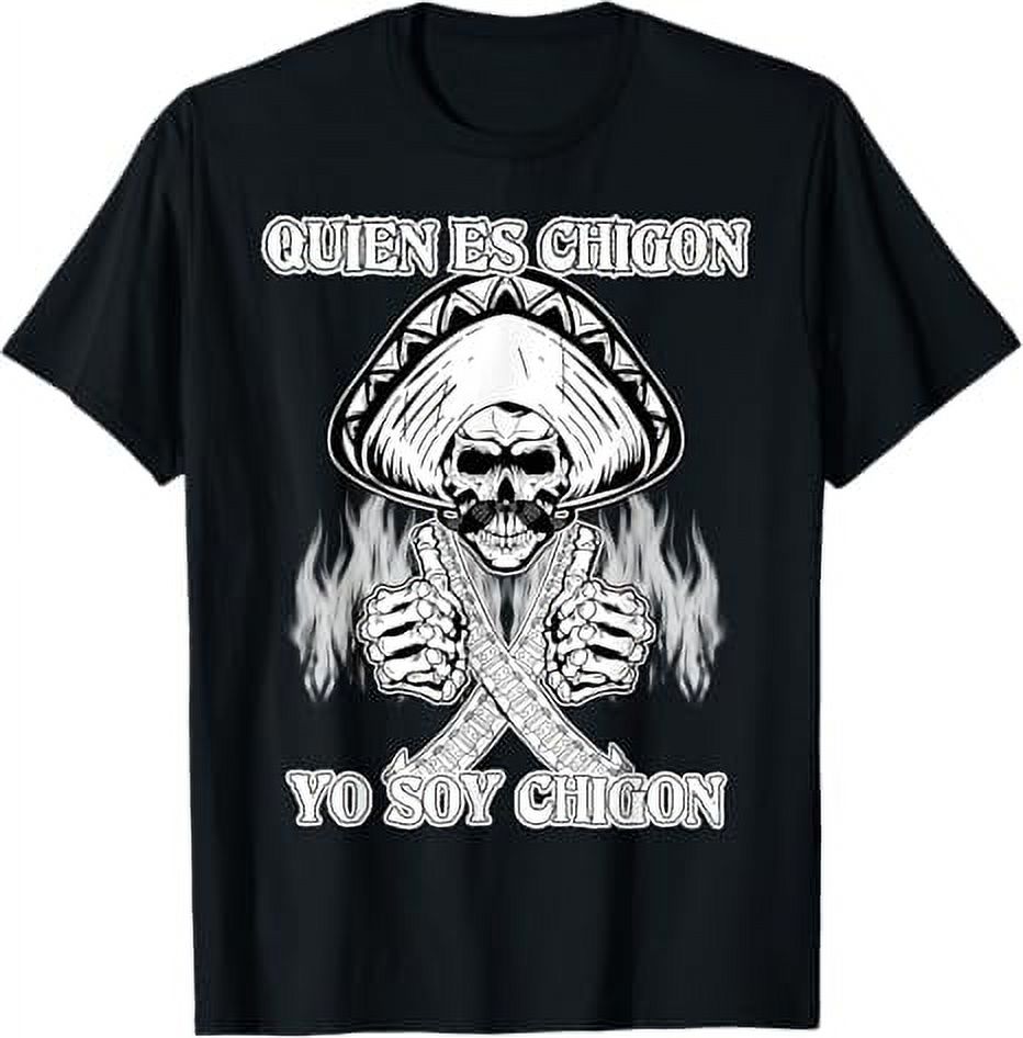 23 quien es chigon TS front T-Shirt - Walmart.com