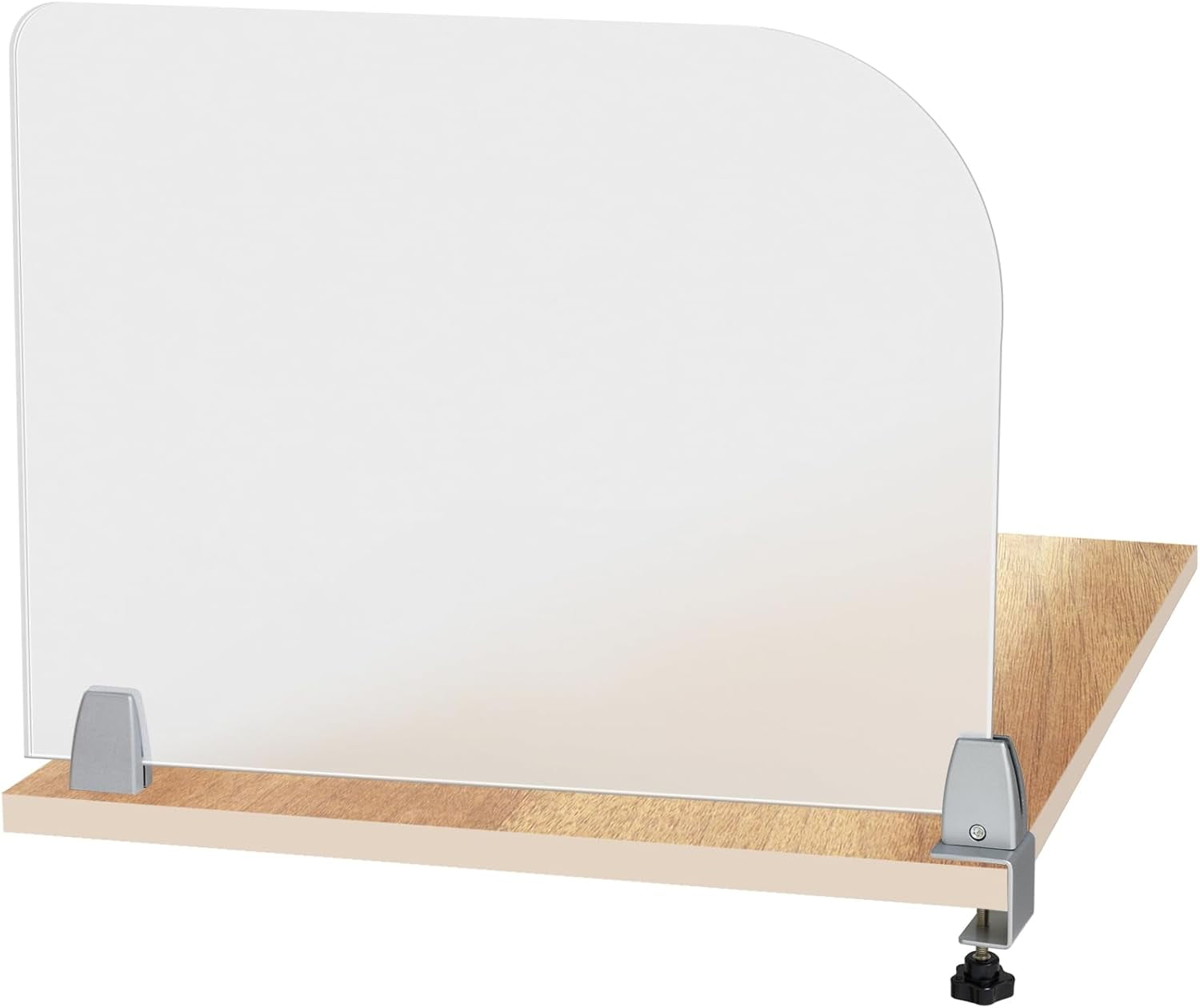 23 x 18 Inch Desk Privacy Panel Clear Desk Divider Desk Partition ...