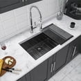 23 x 18 Inch Single Bowl Undermount Kitchen Sink Rectangular Stainless ...