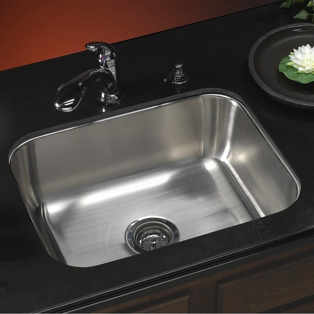 23" x 18" x 9" Stainless Steel Undermount Rectangle Bowl Kitchen Sink ...