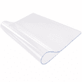23 x 47 Inch PVC Vinyl Table Cover Protector, 2mm Thick Plastic Desk ...