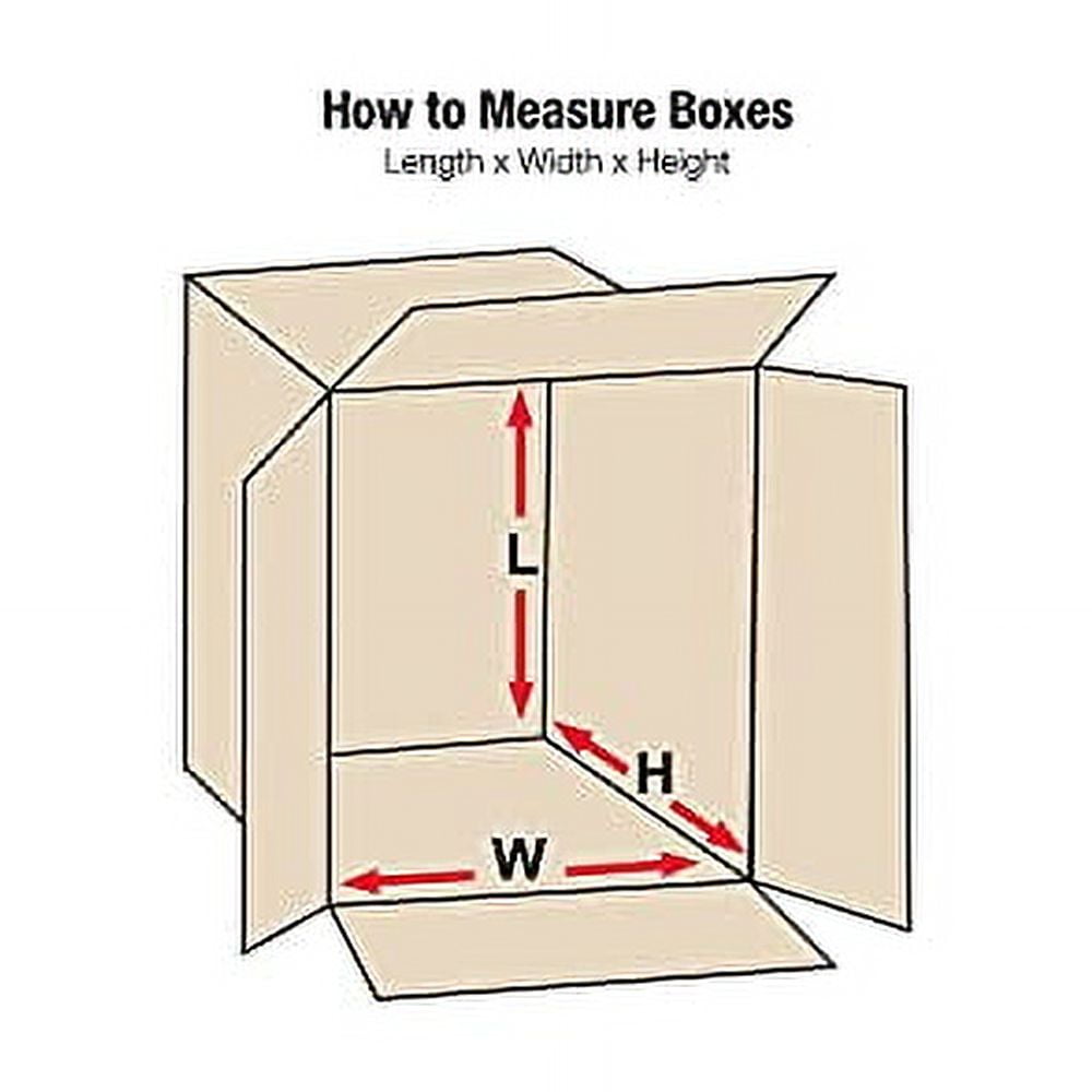23"x23"x23" Corrugated Boxes, 200 lb. Test/ECT-32 Kraft 10 Pack ...