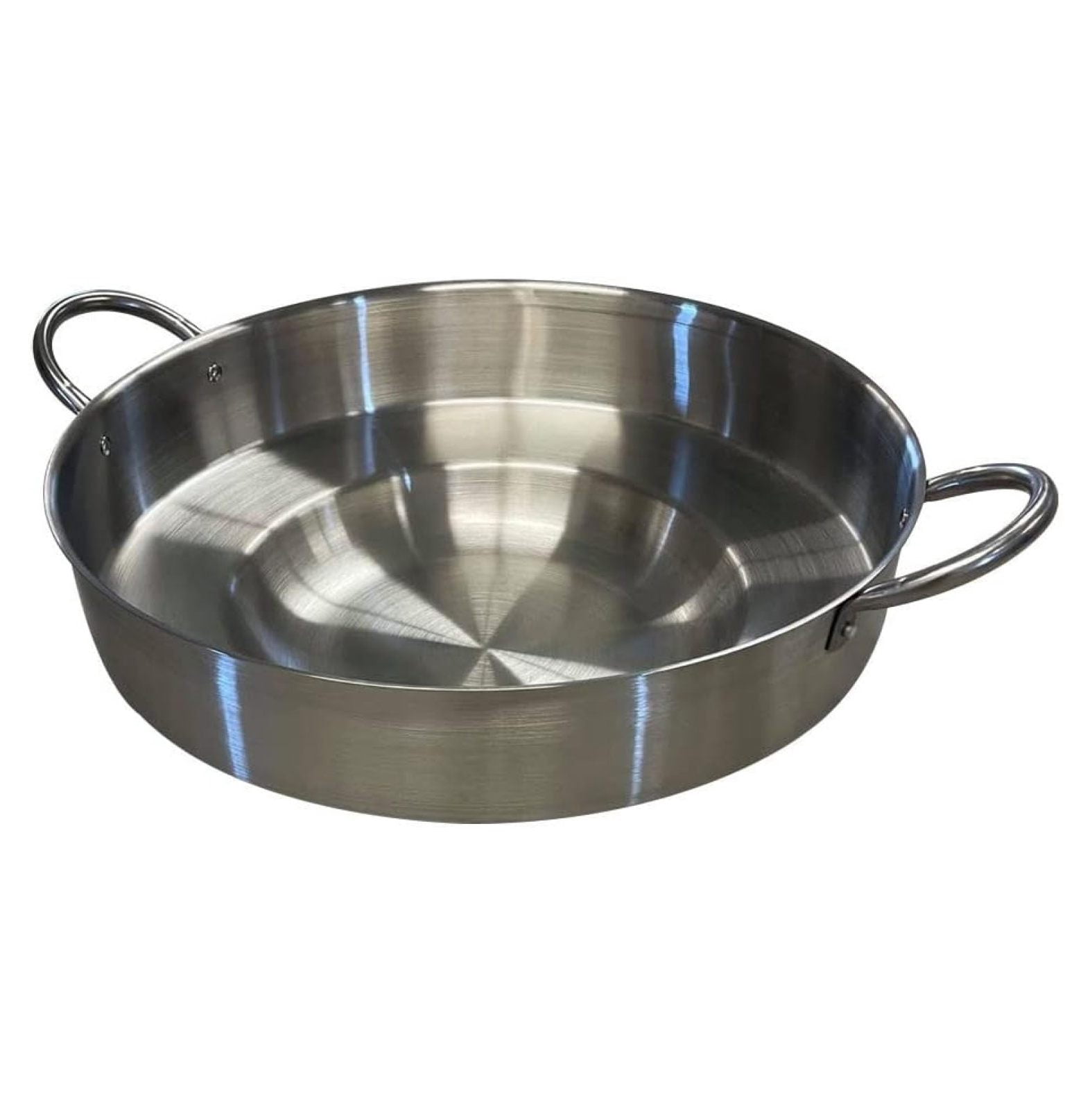 23"x7" Heavy Duty Stainless Steel Concave Comal Griddle Great Comal ...