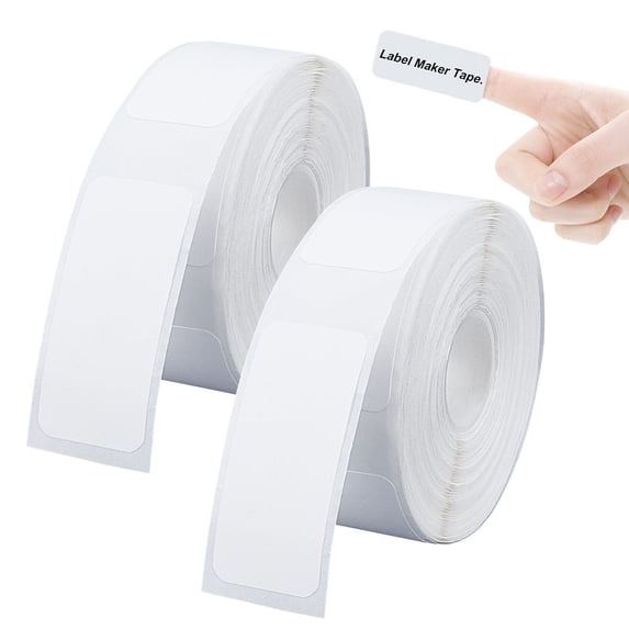 230 Pcs Blank Direct Thermal Labels 1.2x0.6inch Rectangular Thermal ...