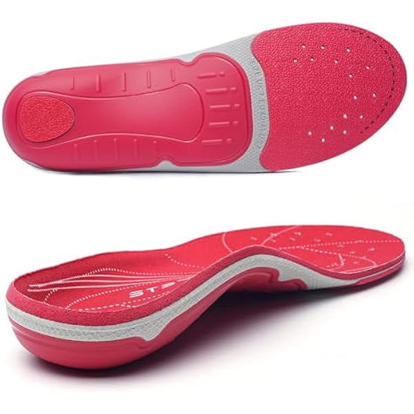 230 lbs+ Plantar Fasciitis Insole High Arch Support Insert Foot Pain ...