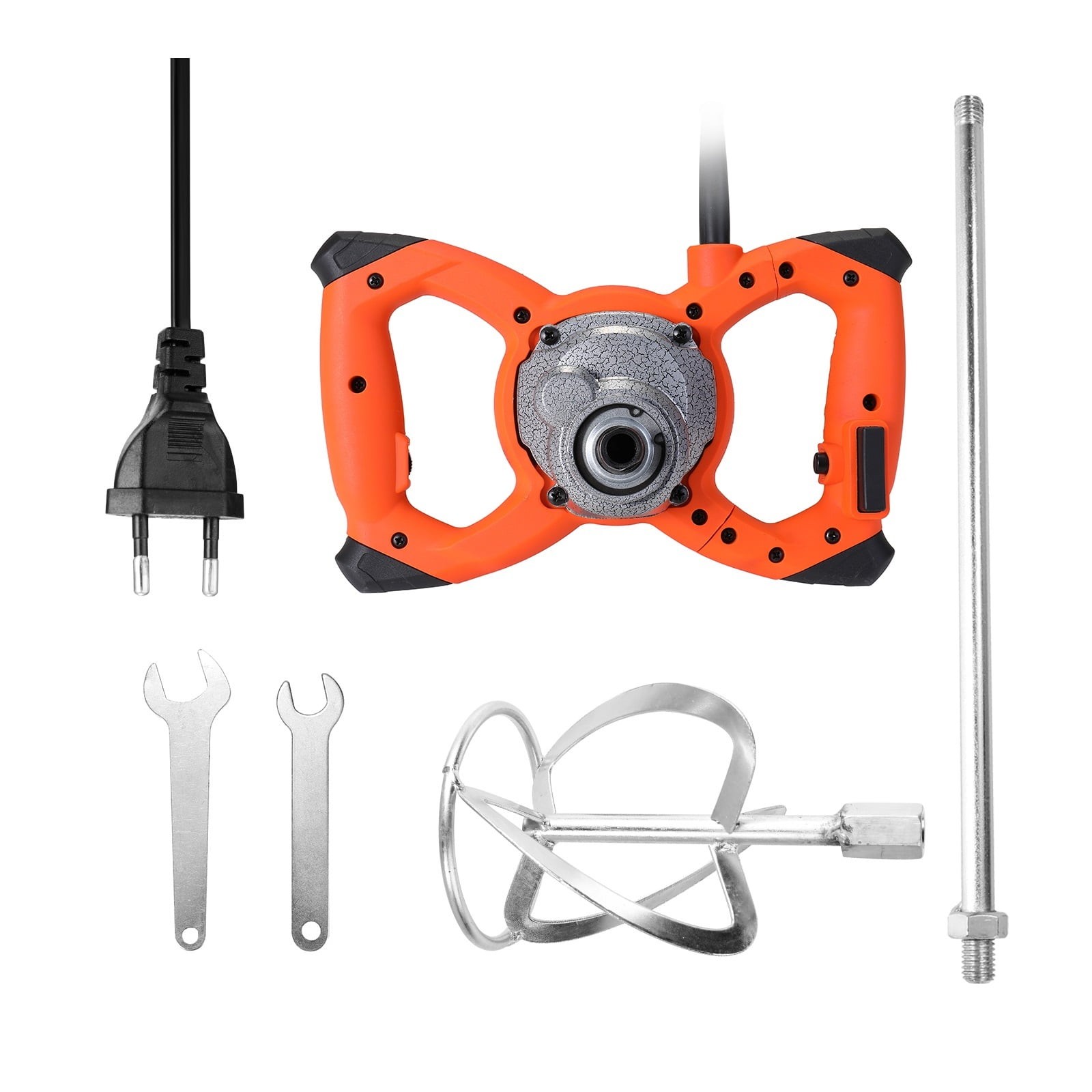 2300W Industrial Grade Mixer 6 Gear Adjustable Speed Paint Cement ...