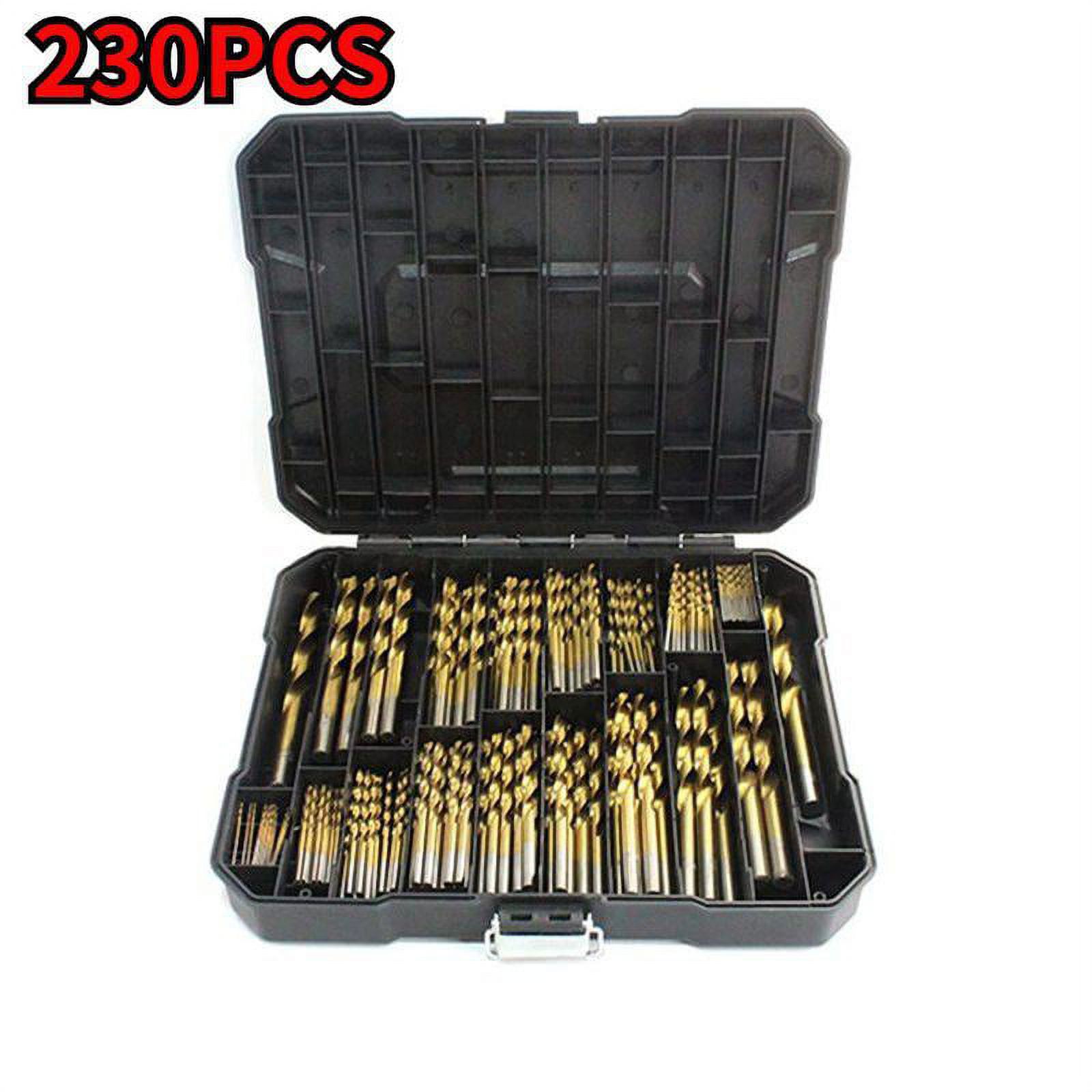 WEN 15-Piece Titanium-Coated Drill Bit Set - Walmart.com
