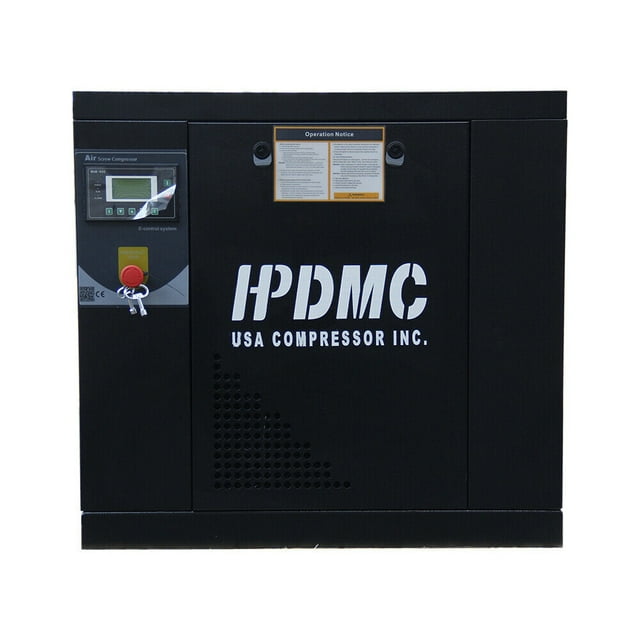 230V 5.5Hp 4KW Single Phase Rotary Screw Air Compressor 125 Psi 19 cfm ...
