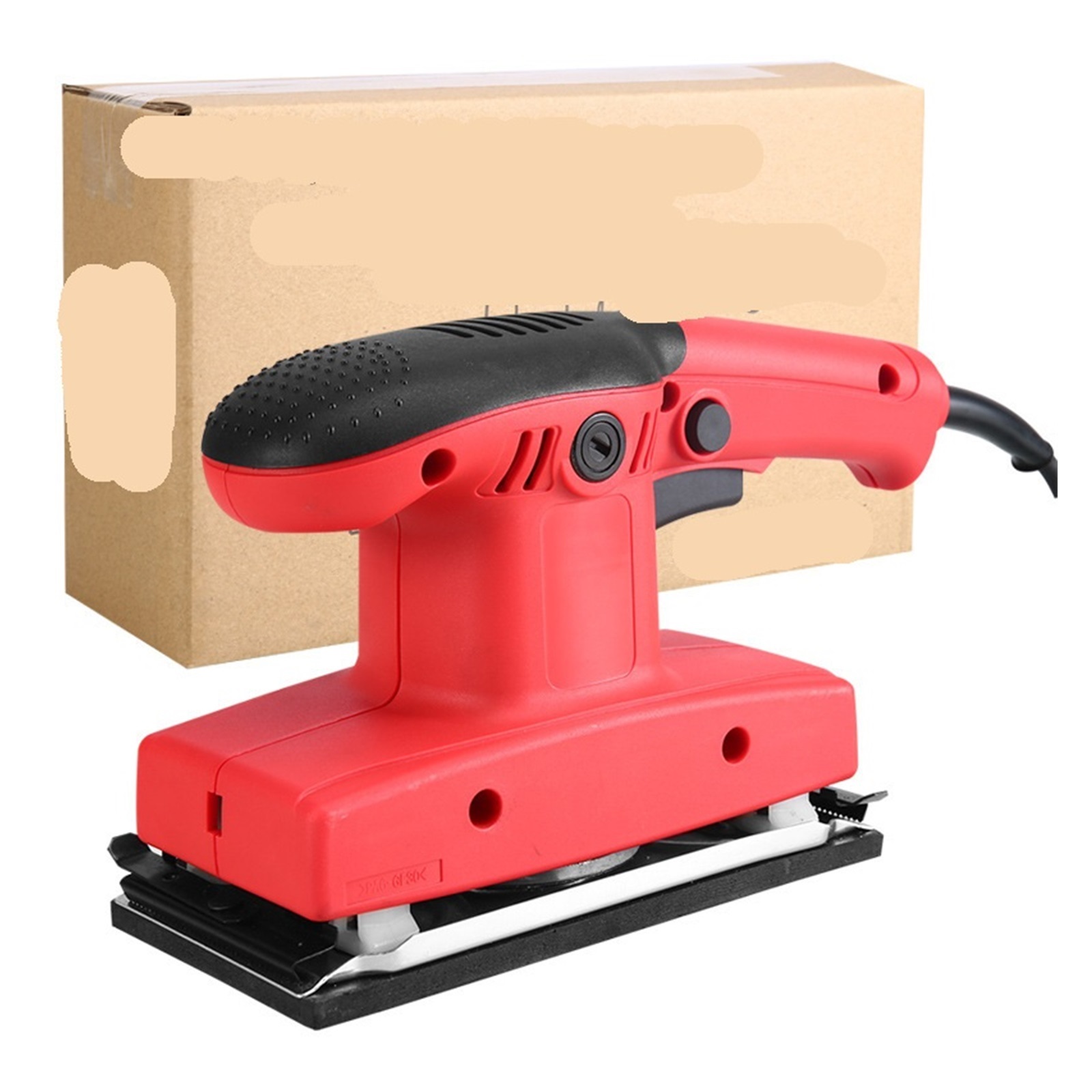 230W Electric Sander Woodworking Sandpaper Grinder Putty Wall Furniture ...