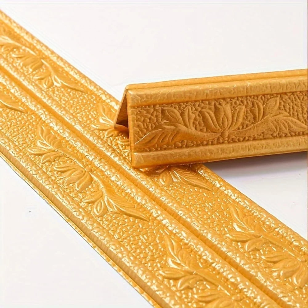 230cm Foam Wall Edge Strip Stickers Can be folded in half Self-Adhesive ...
