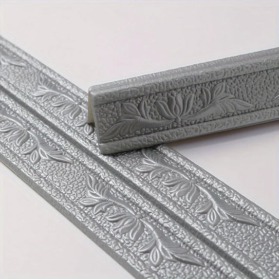 230cm Foam Wall Edge Strip Stickers Can be folded in half Self-Adhesive ...