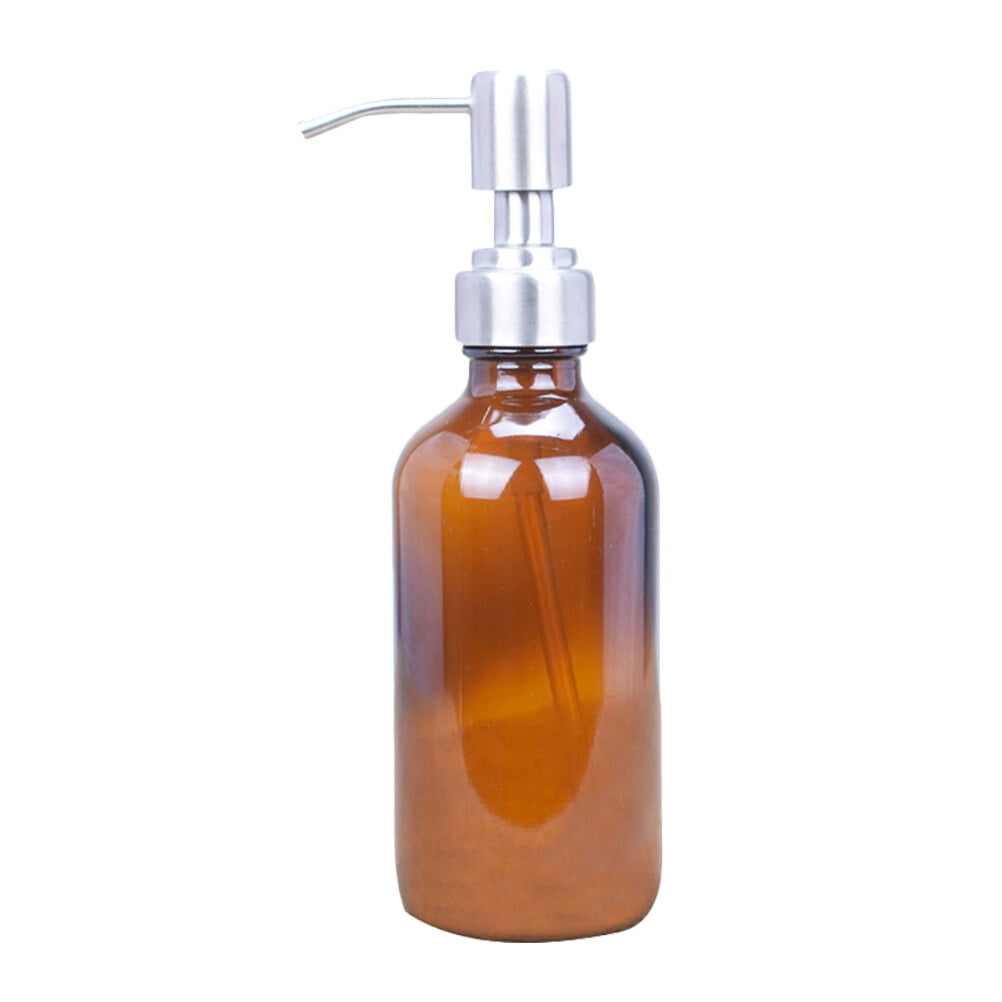 230ml Useful Shower Gel Bottles Containers Toiletry Glass Pump Bottles ...