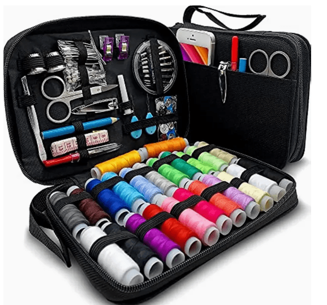 230pcs Portable Travel Sewing Box Kit, Kitting Needles Tools Set ...