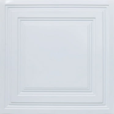 Art3d 12-Pack 2ft x 2ft Square Drop Ceiling Tile, PVC Ceiling Panel ...