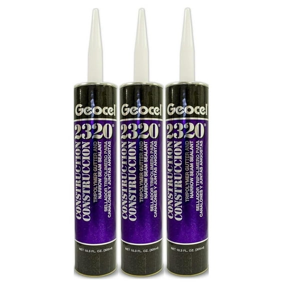 2320 Construction Tripolymer Gutter and Narrow Seam Sealant, 10.3 fl oz ...