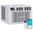 23200 BTU Window AC with Heater, 208/230V WiFi Smart Unit, Cools ...