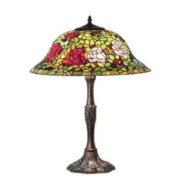Meyda Lighting 26" High Tiffany Candice Table Lamp - Walmart.com