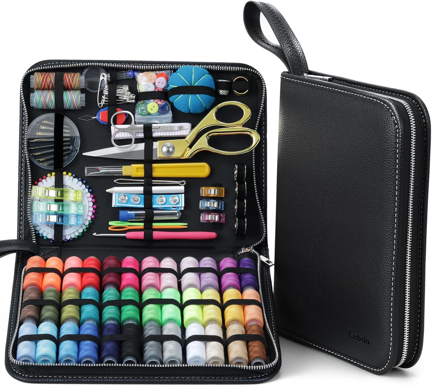 232Pcs Sewing Kit for Adults, Needle and Thread Kit, Professional ...