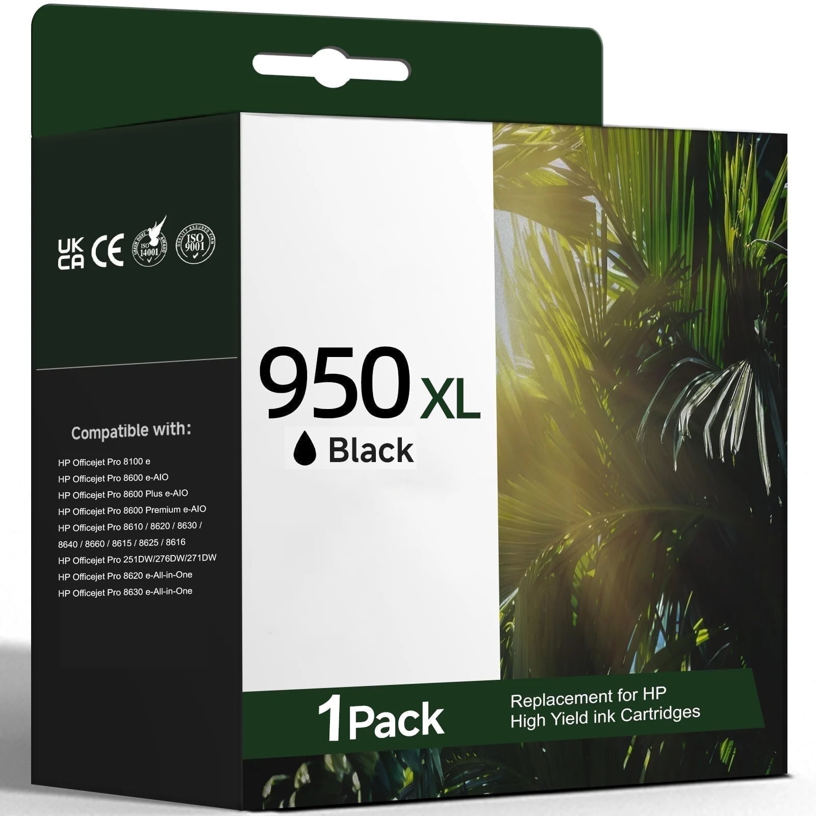 950XL 951XL Black Ink Cartridge compatible for HP 950 and 951 ink ...