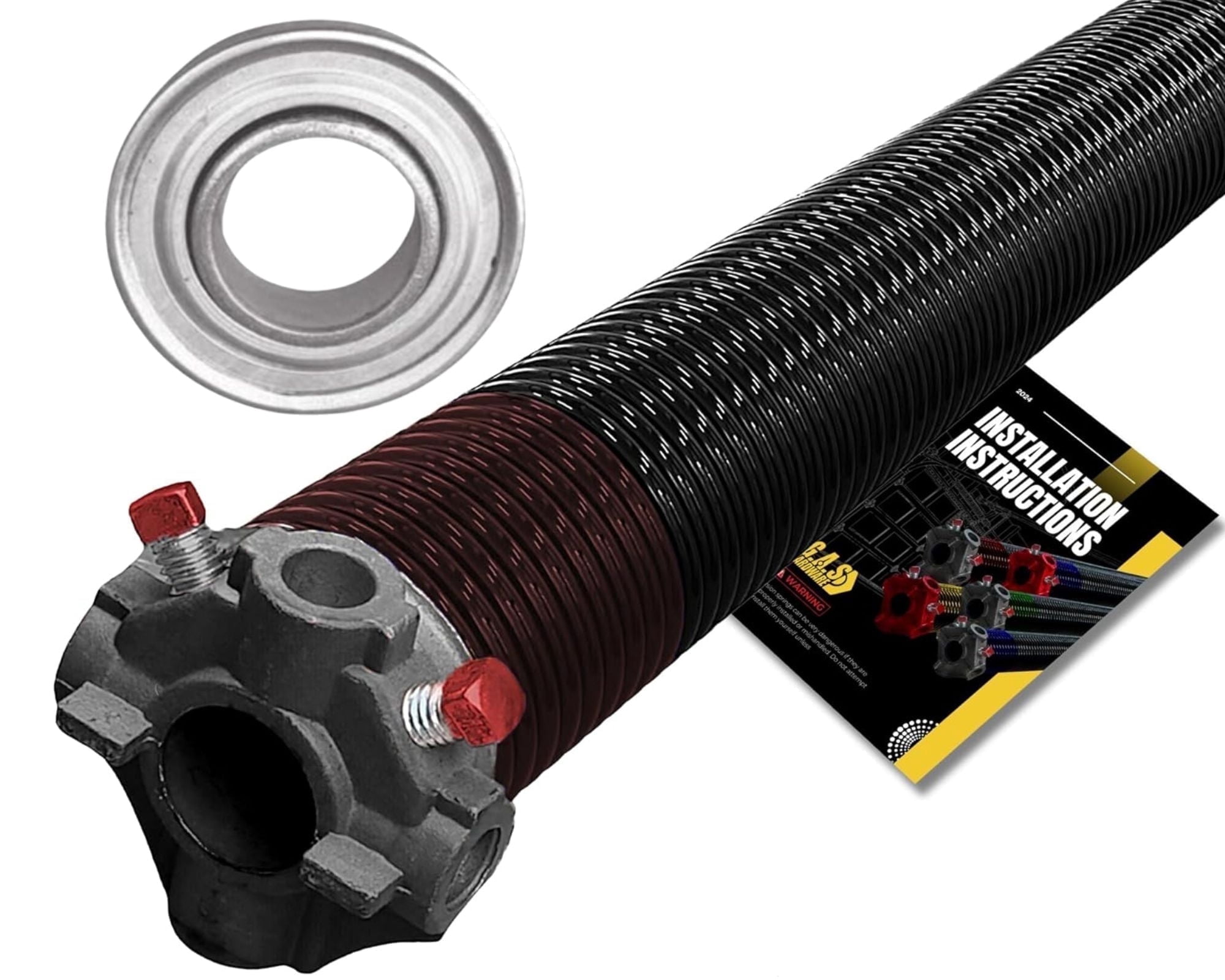 234 x 2 x 30 Garage Door Torsion Spring for Right Side of Garage Door ...