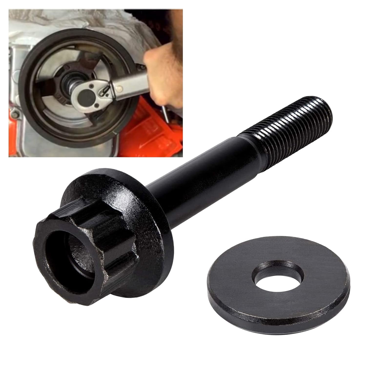 2342503 Stud Kit Harmonic Balancer Bolts 1/4 inch Wide Area Washer and ...