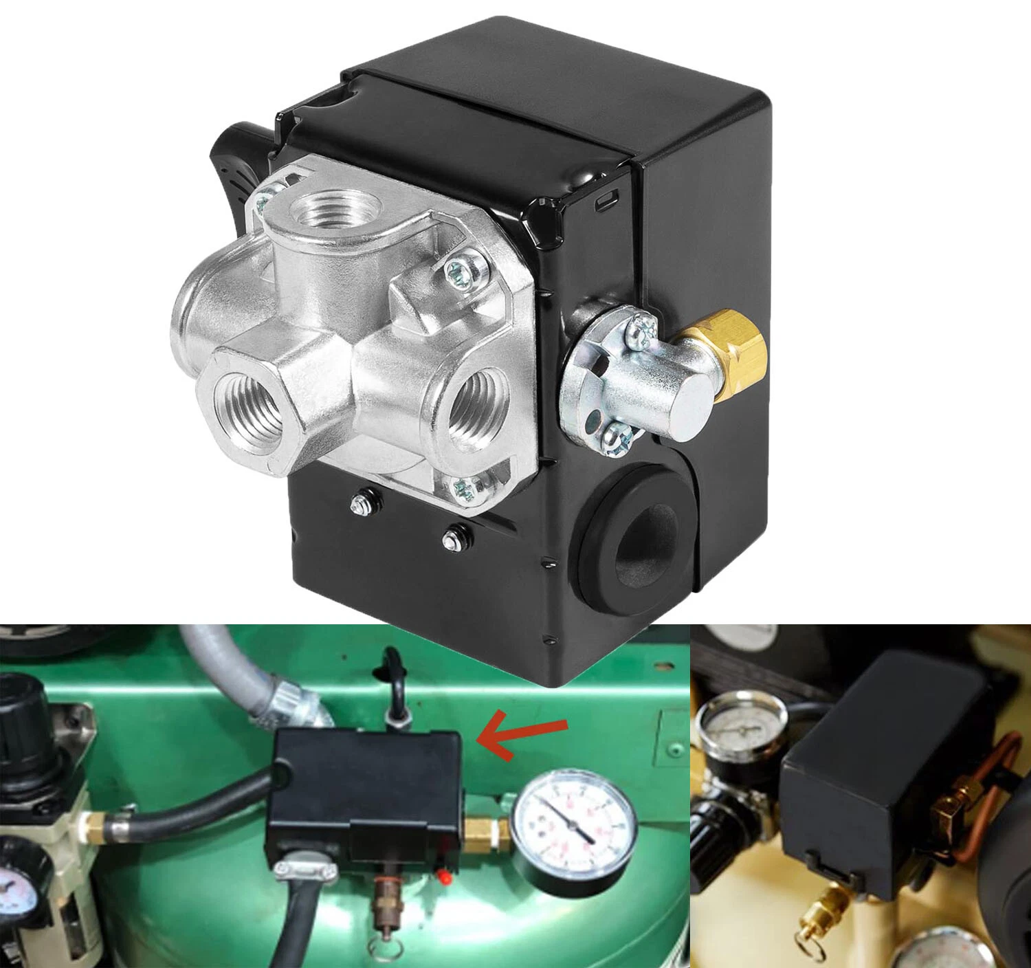 23474570 Pressure Switch For Ingersoll Rand Reciprocating Air ...