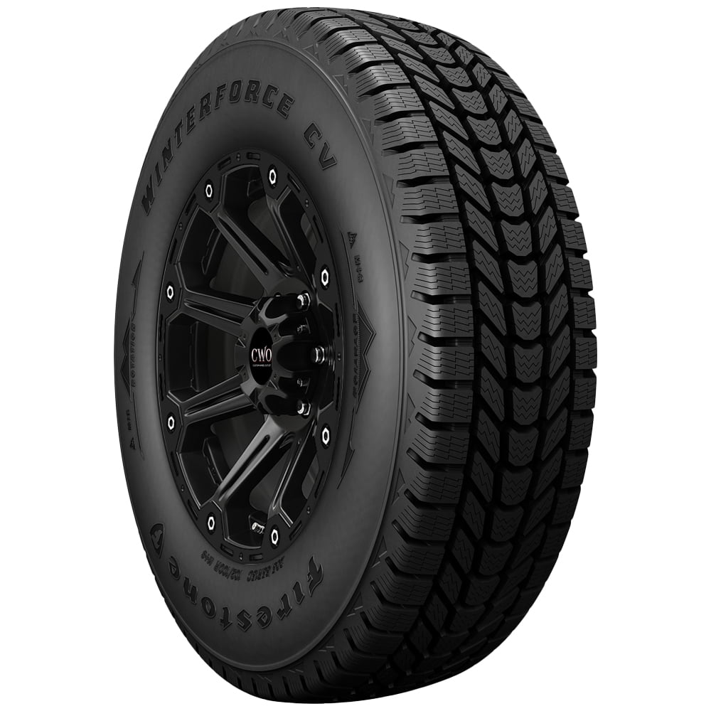 235/65R16C Firestone Winterforce CV 121/119R LRE Black Wall Tire - Walmart.com