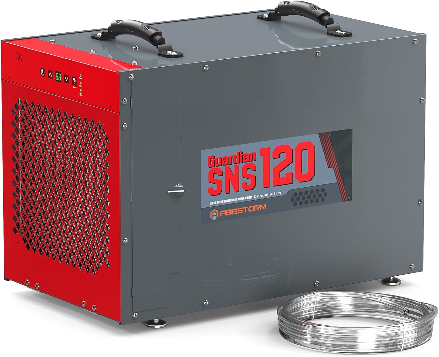 Abestorm 235 Pint Whole House Dehumidifier, Red - Built-In Pump ...