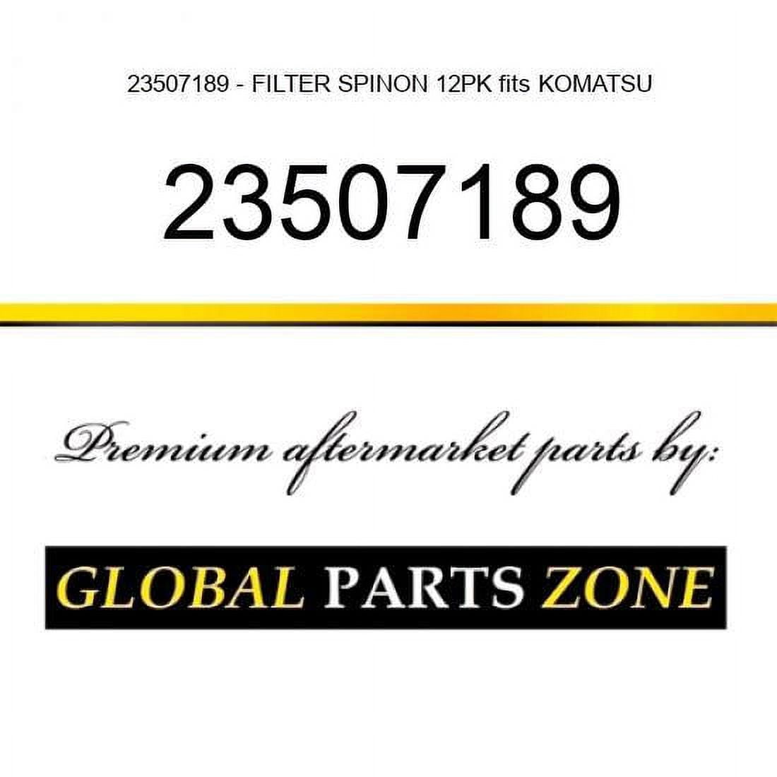 23507189 - FILTER SPINON 12PK fits KOMATSU - Walmart.com