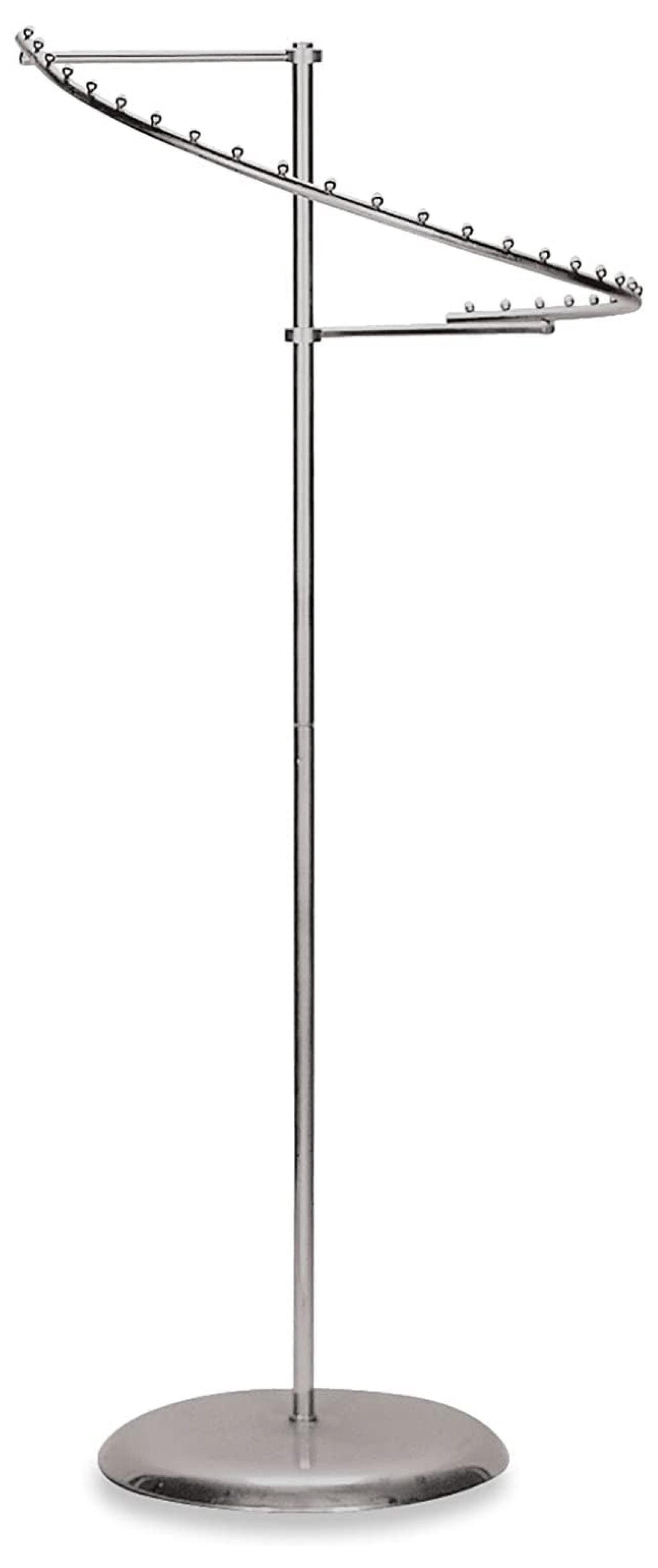 2358 Spiral Boutique Rack Semi Spiral Boutique Clothes Rack - Elegantly ...